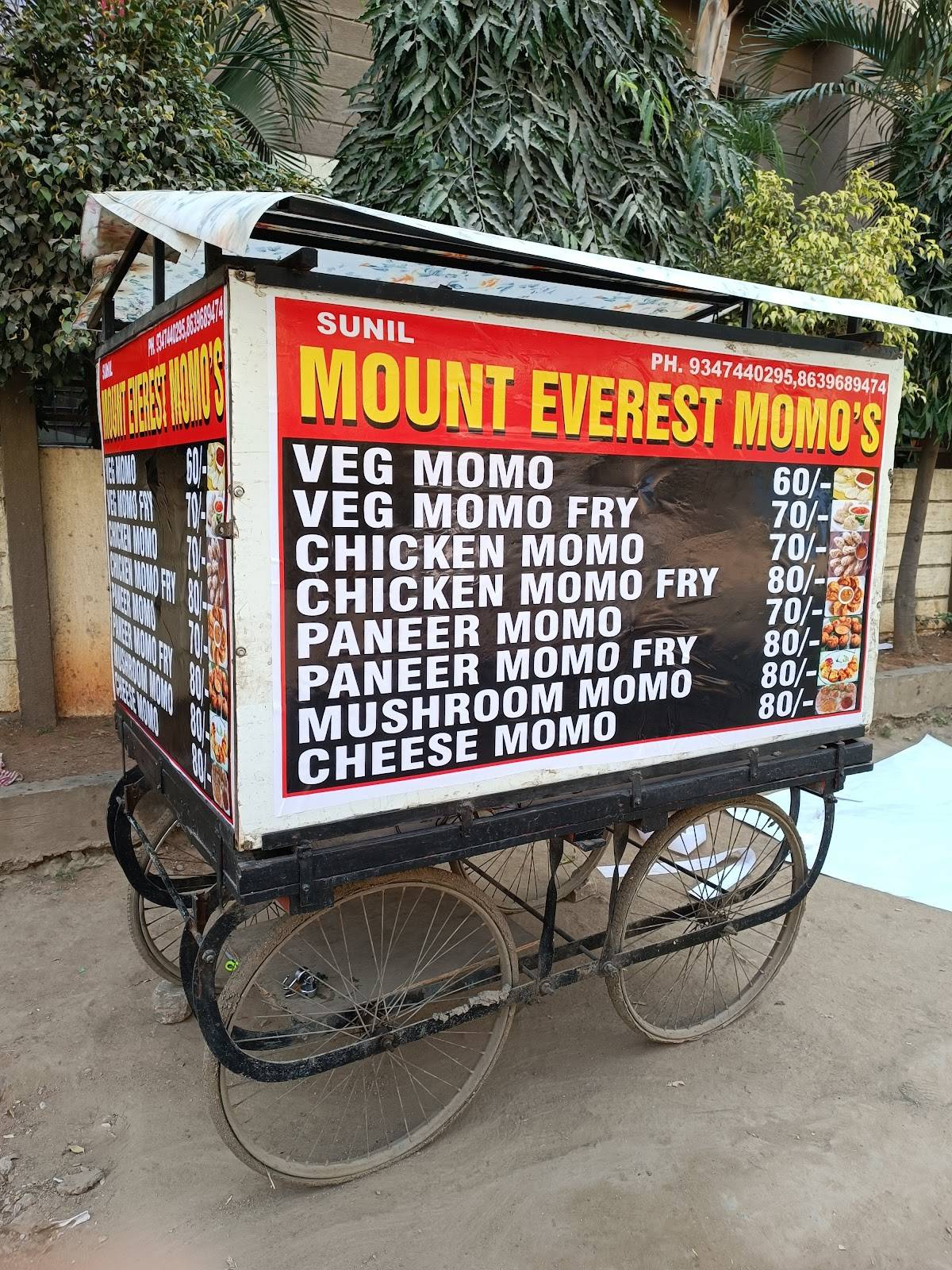 Menu at Mount Evrest Momos Fast Food, Hyderabad