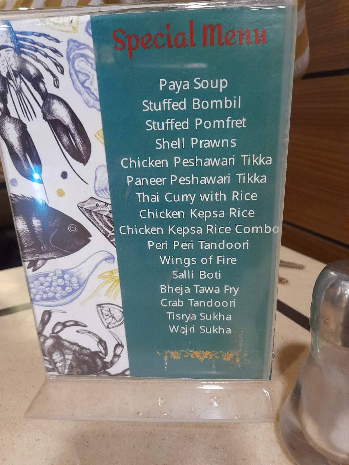 Menu at Namaskar The Family Restaurant, Mumbai, Near