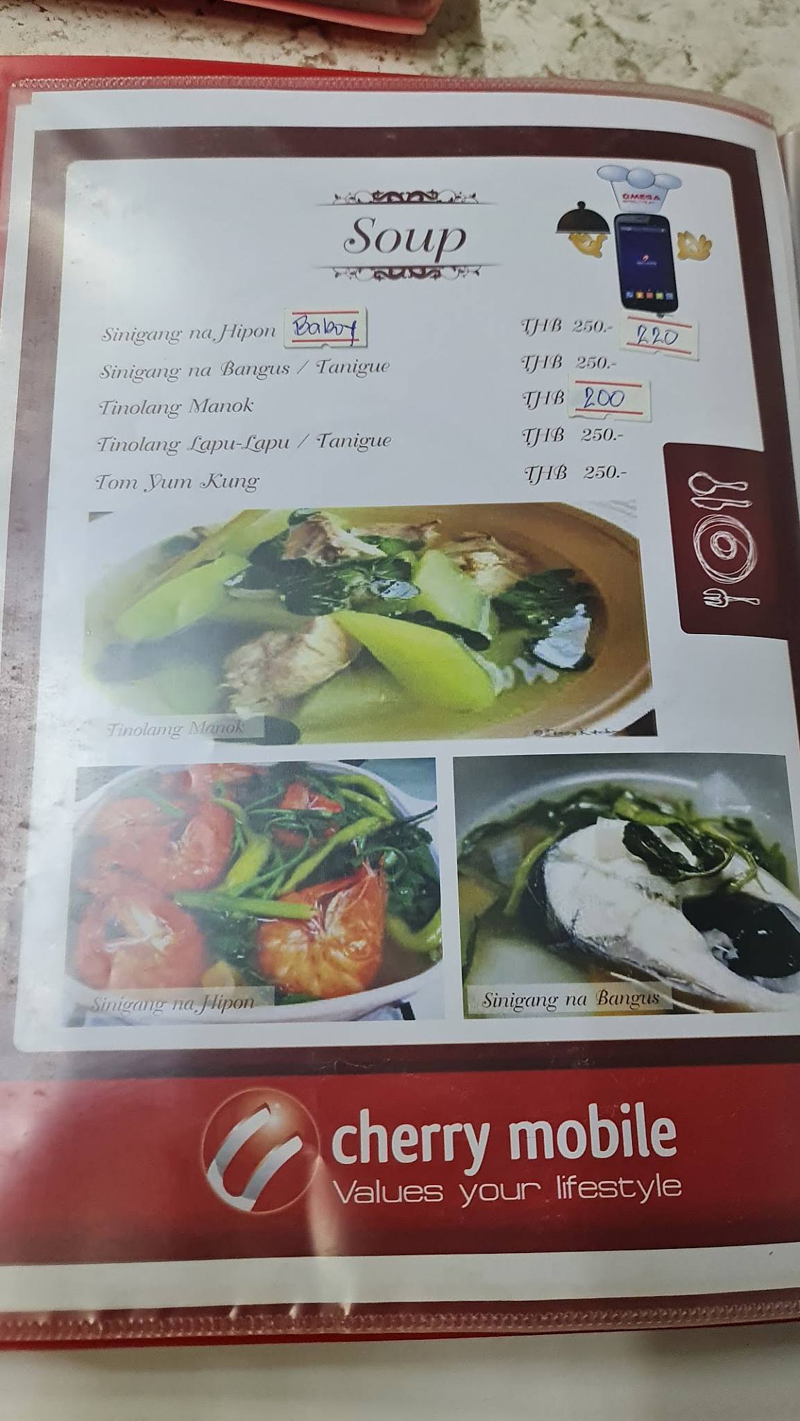 Menu at New Mabuhay restaurant, Bangkok, 34 2 ถ. สุขุมวิท