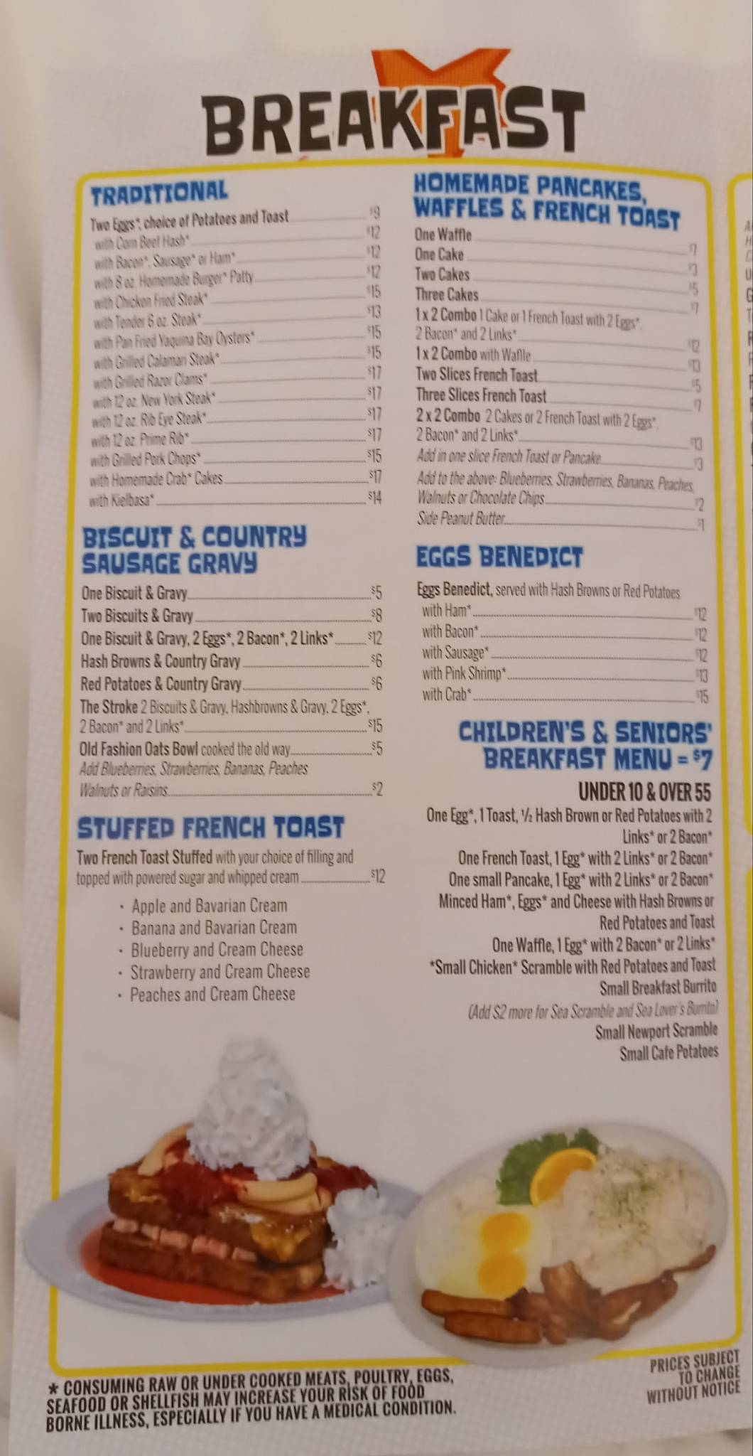 Menu at Newport Cafe, Newport