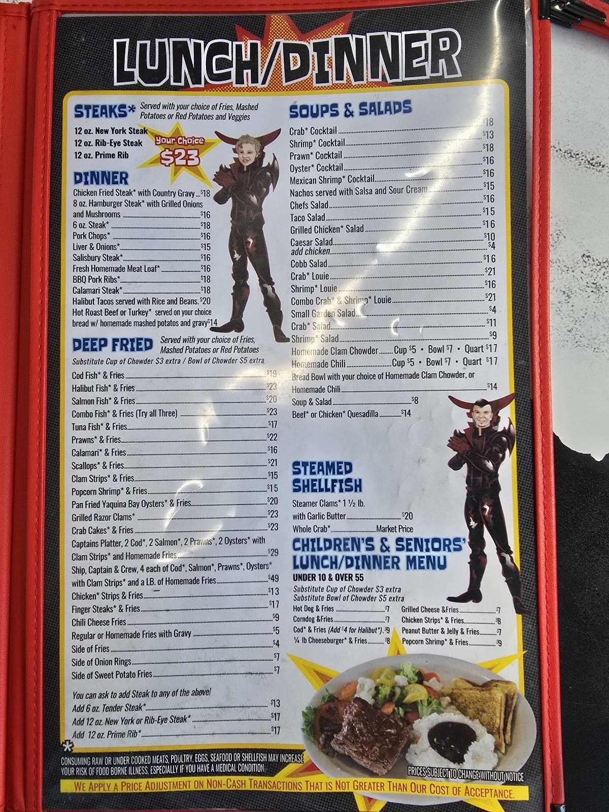 Menu at Newport Cafe, Newport
