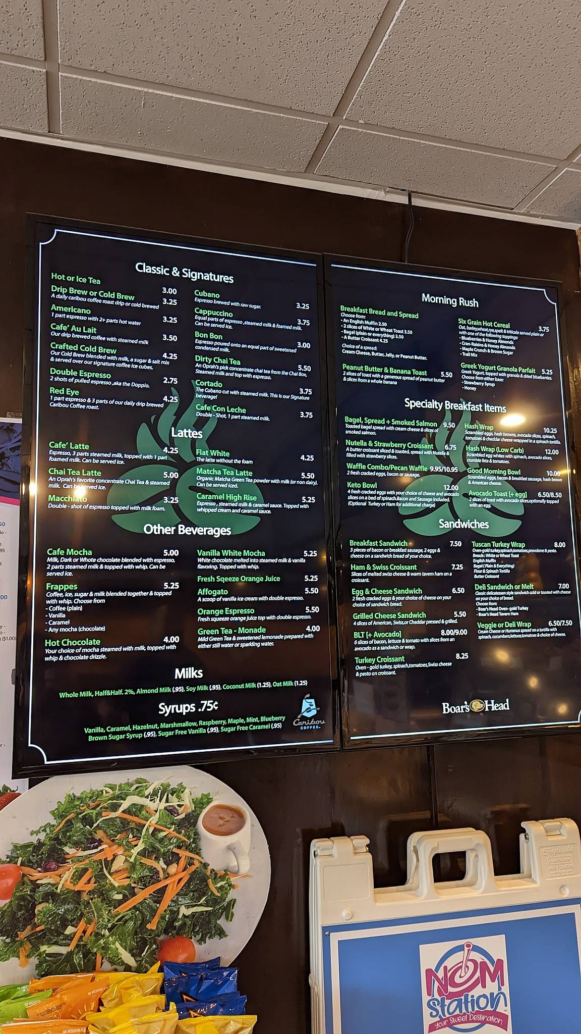 Menu at Nom Station pub & bar, Marietta