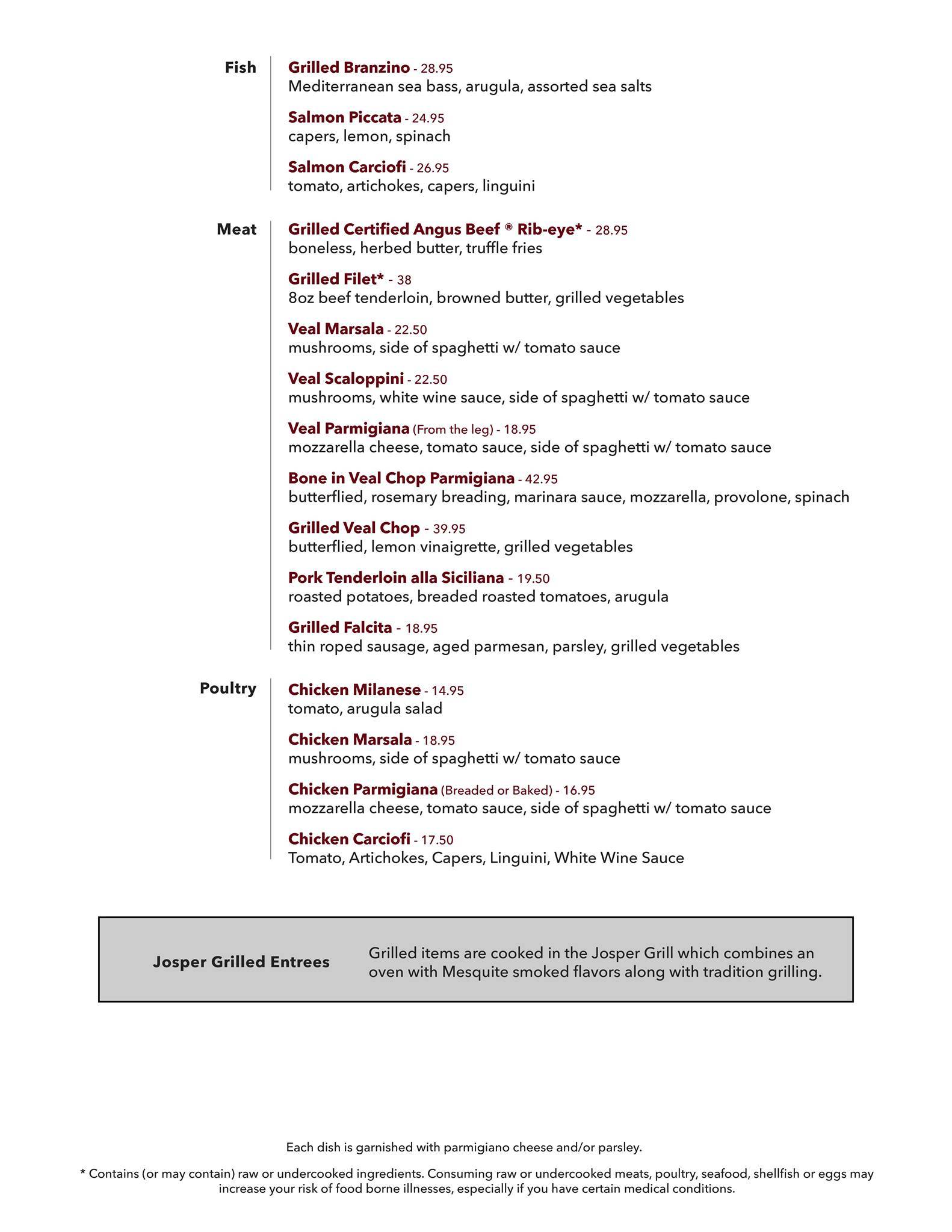 Menu at Nora's Italian Cuisine pub & bar, Las Vegas, 5780 W Flamingo Rd