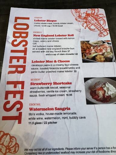 Not Your Average Joe S Reston Menu
