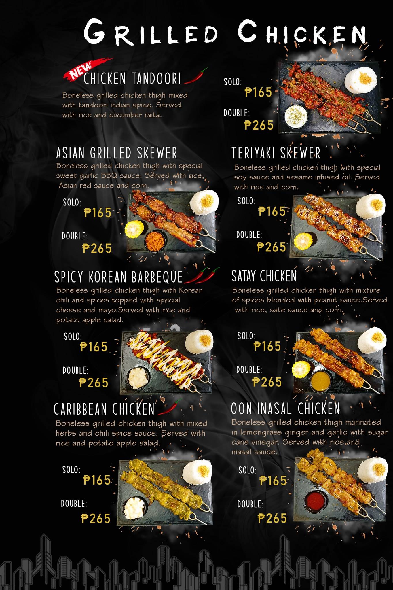 Menu at OUT OF NOWHERE KITCHEN restaurant, Davao City, SM Lanang Premier