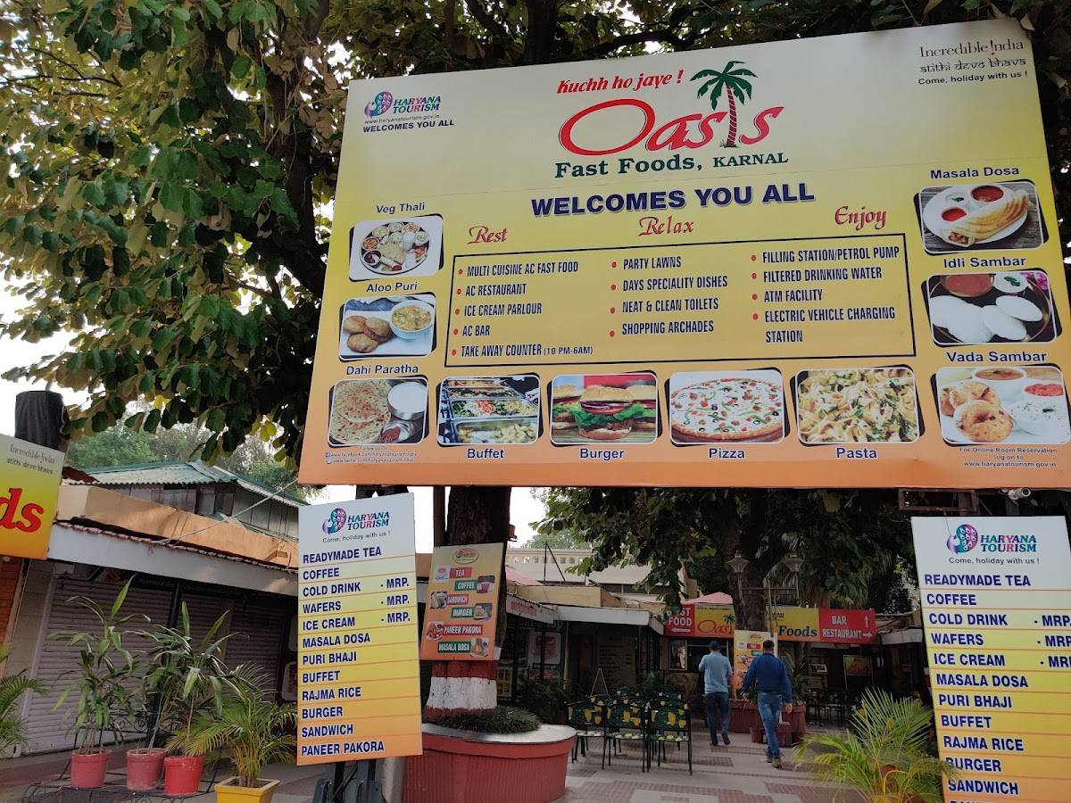 Menu at Oasis Fast Food Karnal, Uchana, PXWF+22Q