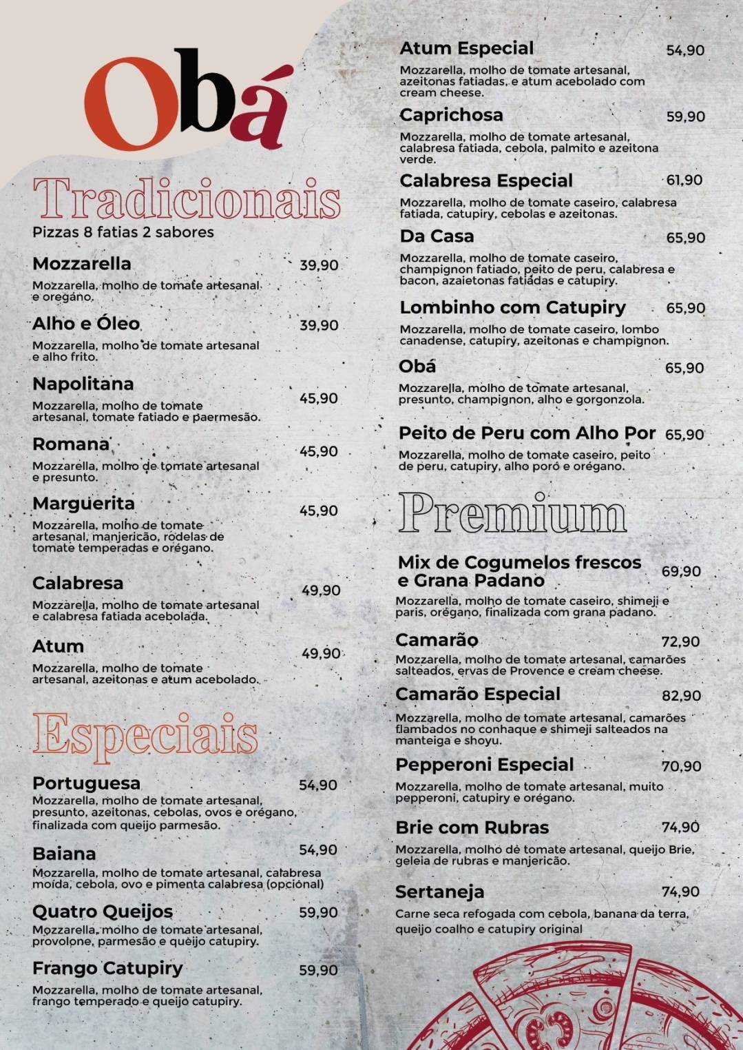 Menu em Obá Gastrobar, Salvador