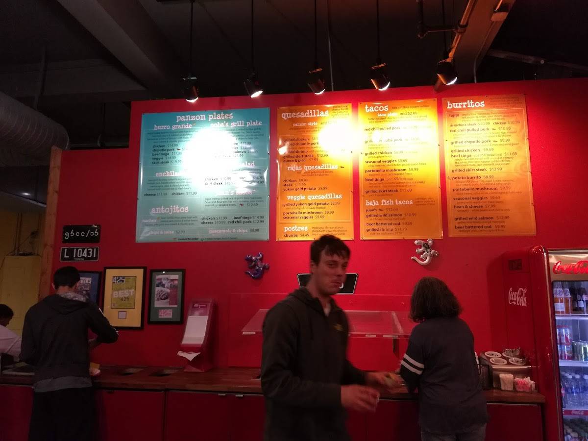 Menu at Ooba Tooba restaurant, Redmond, NE 83rd St