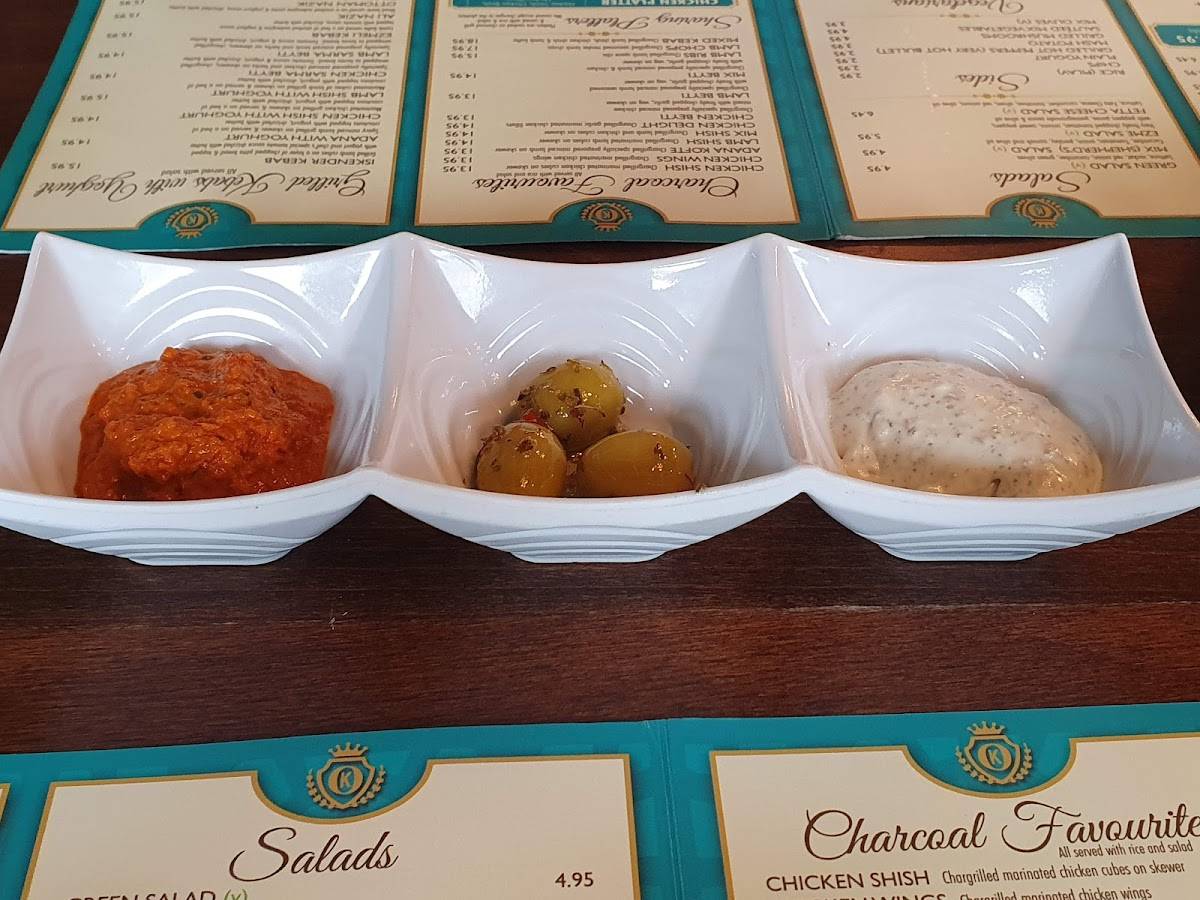 Menu at Ottoman Kitchen - Turkish Restaurant, Southampton