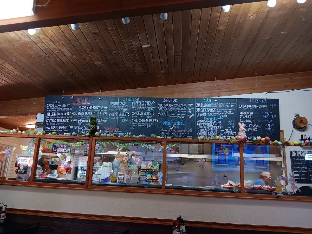 Menu at Slackers restaurant, Page
