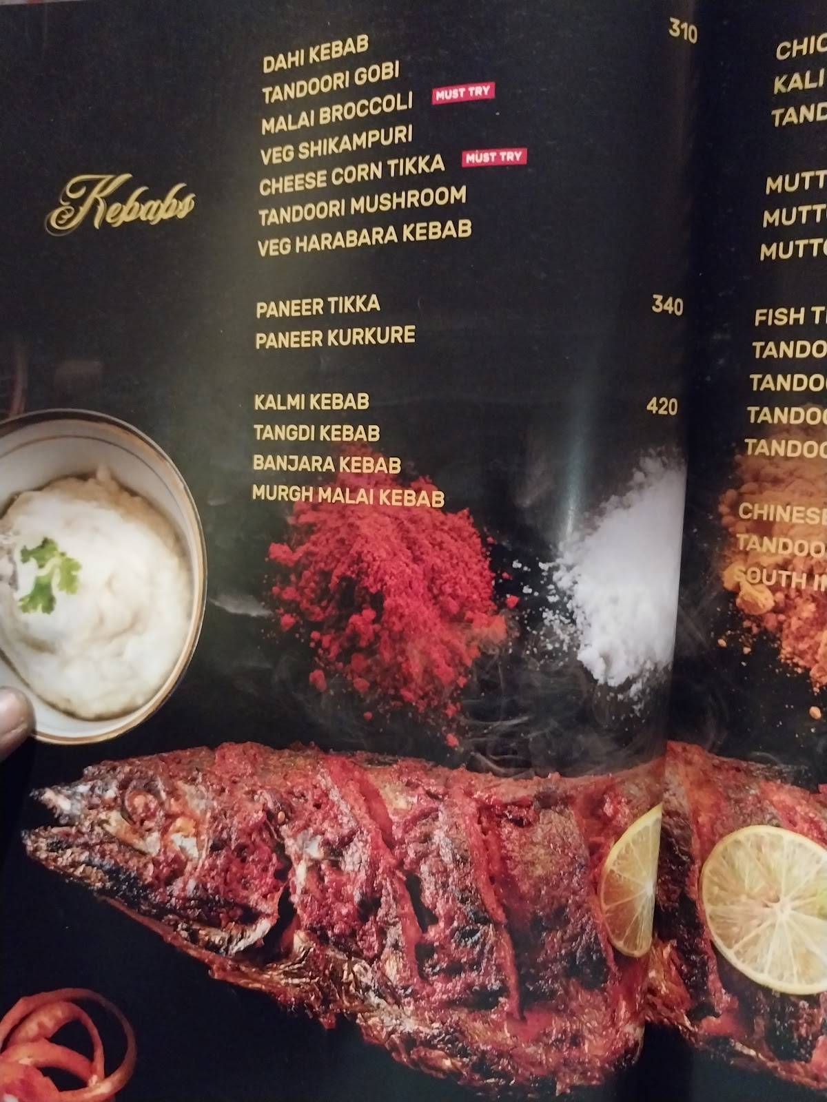 Menu at Pakka Local Hitech City, Hyderabad