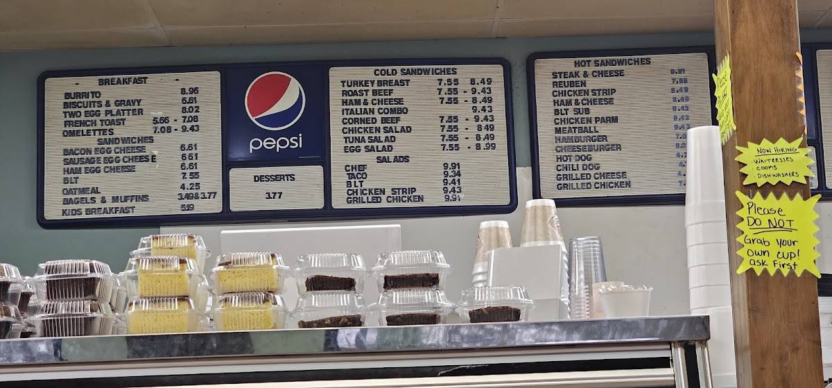 Menu at Ripper's Restaurant, Palm City