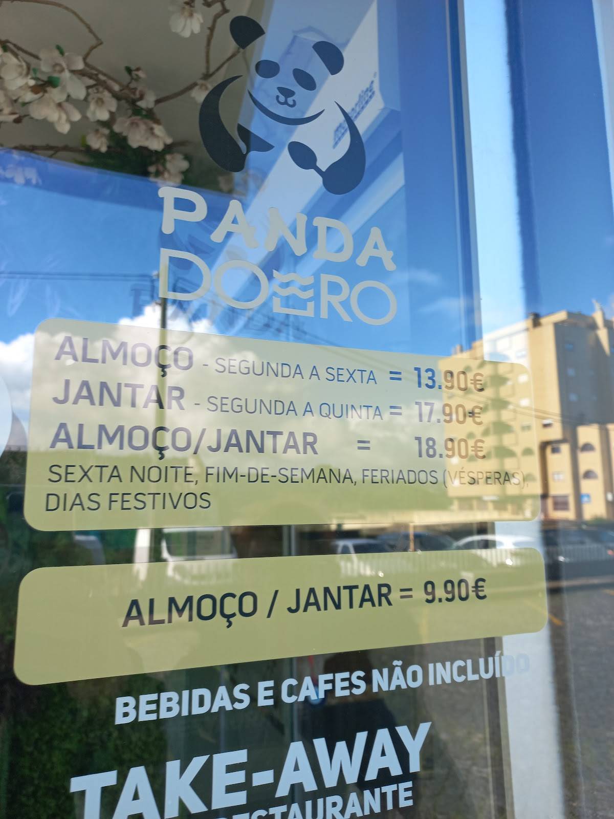Menu em Panda Douro restaurante, Rio Tinto