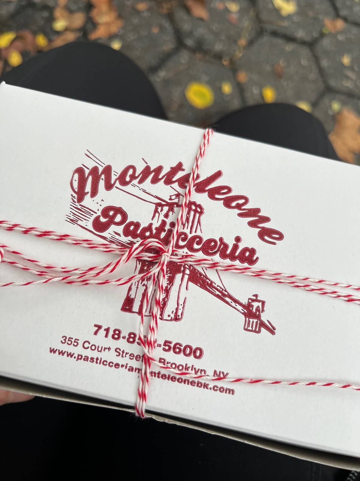 Menu at Pasticceria Monteleone BK desserts, New York City