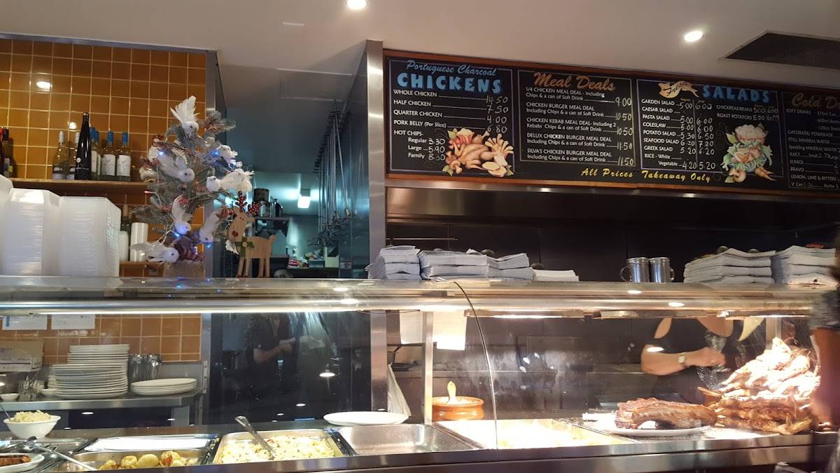 Menu at Silvas Restaurant, Petersham
