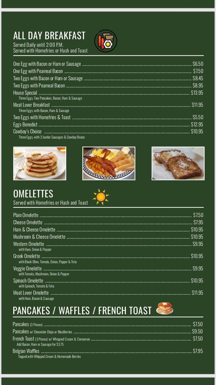 Menu at Phat Albert Wok & Grill restaurant, LaSalle