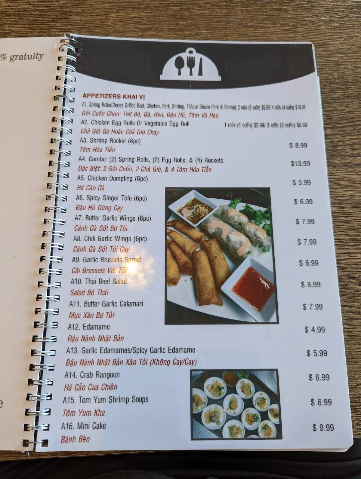Menu at Pho Tastic & Deli restaurant, Corpus Christi