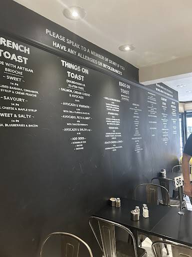 Menu at Pimlico Fresh restaurant, London, 86-87 Wilton Rd