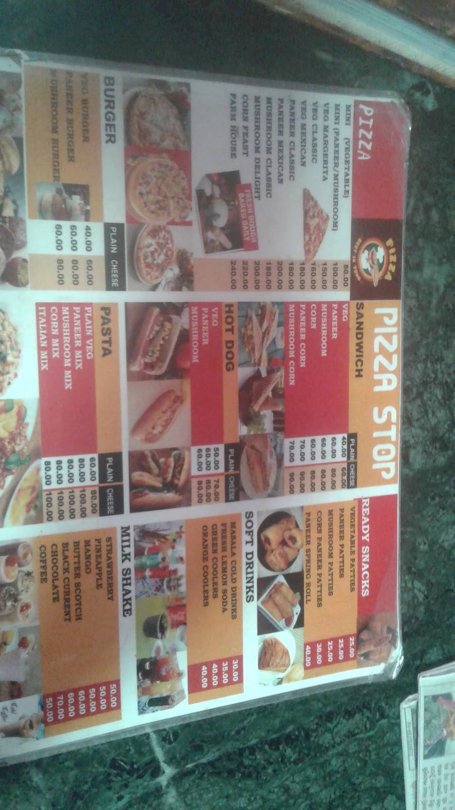 Menu at Pizza Stop, Balasore