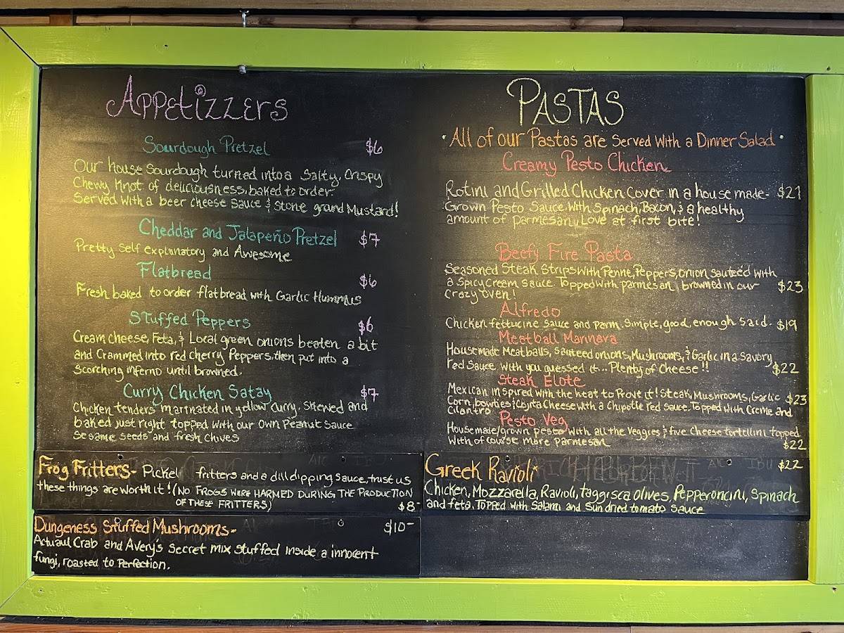 Menu at Lemolo Cafe & Deli, Wenatchee