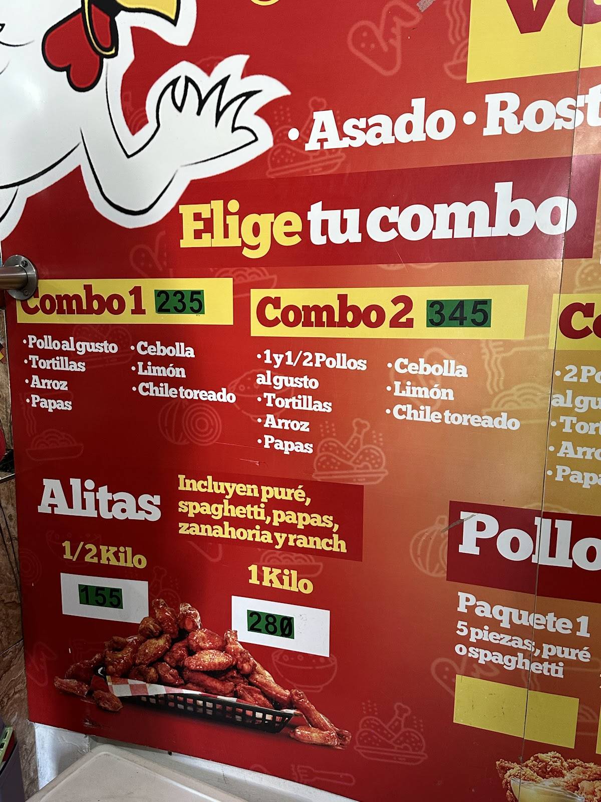 Carta del restaurante Pollo Placero, San Nicolás del los Garza, Av ...