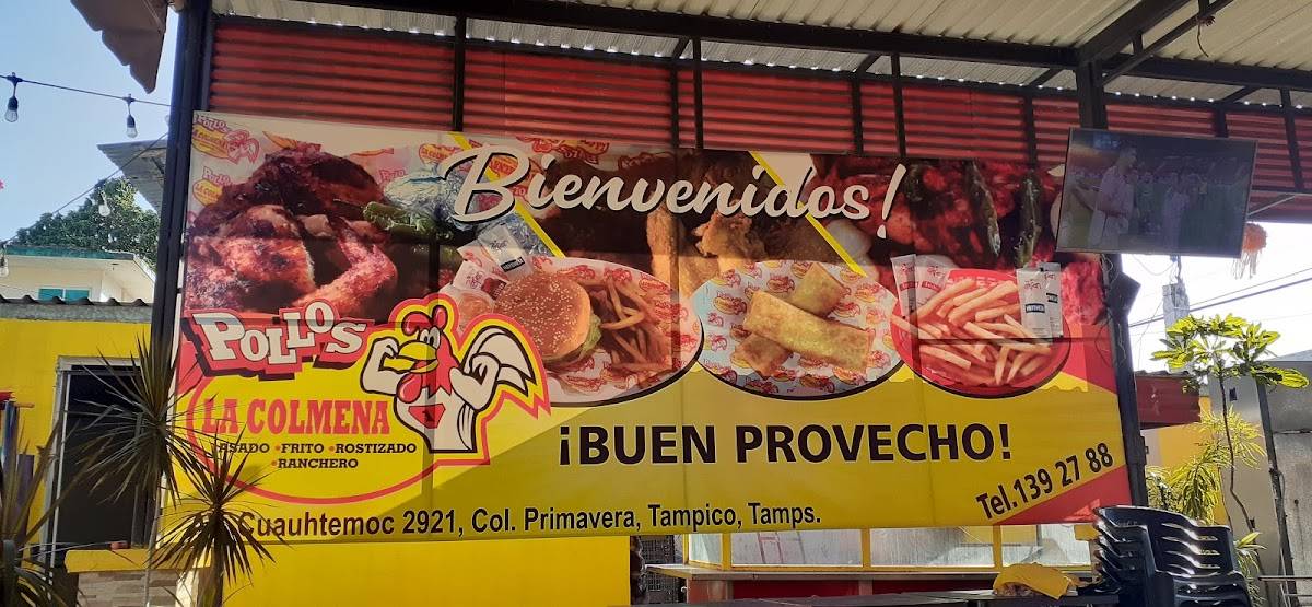 Carta del restaurante Pollos La Colmena, Tampico