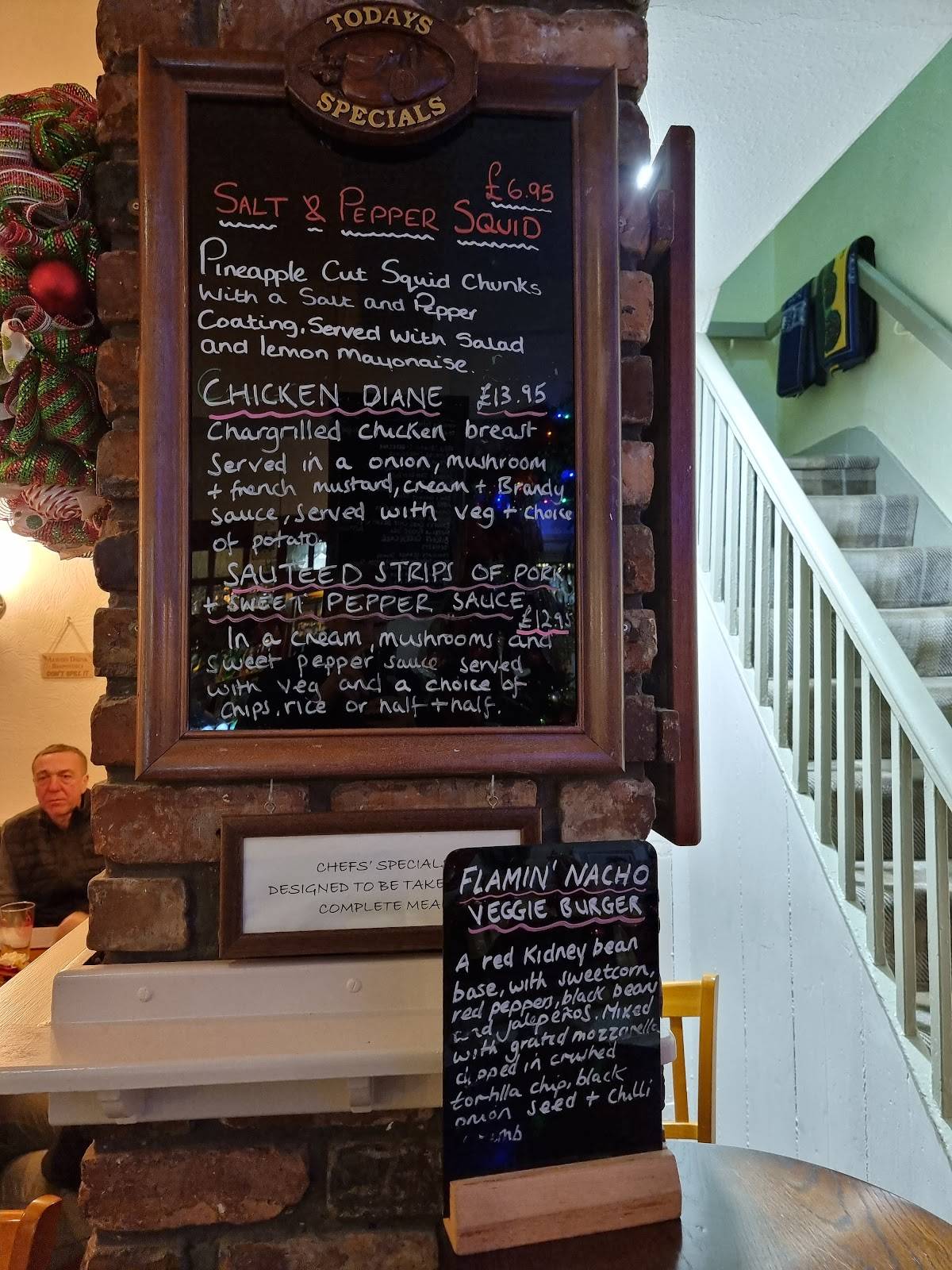 Menu at Colliers Arms pub & bar, St Helens