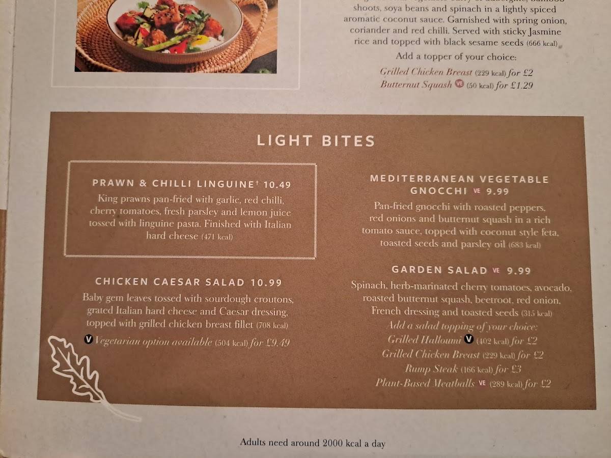 Menu at Dartbridge Inn Buckfastleigh pub & bar, Buckfastleigh