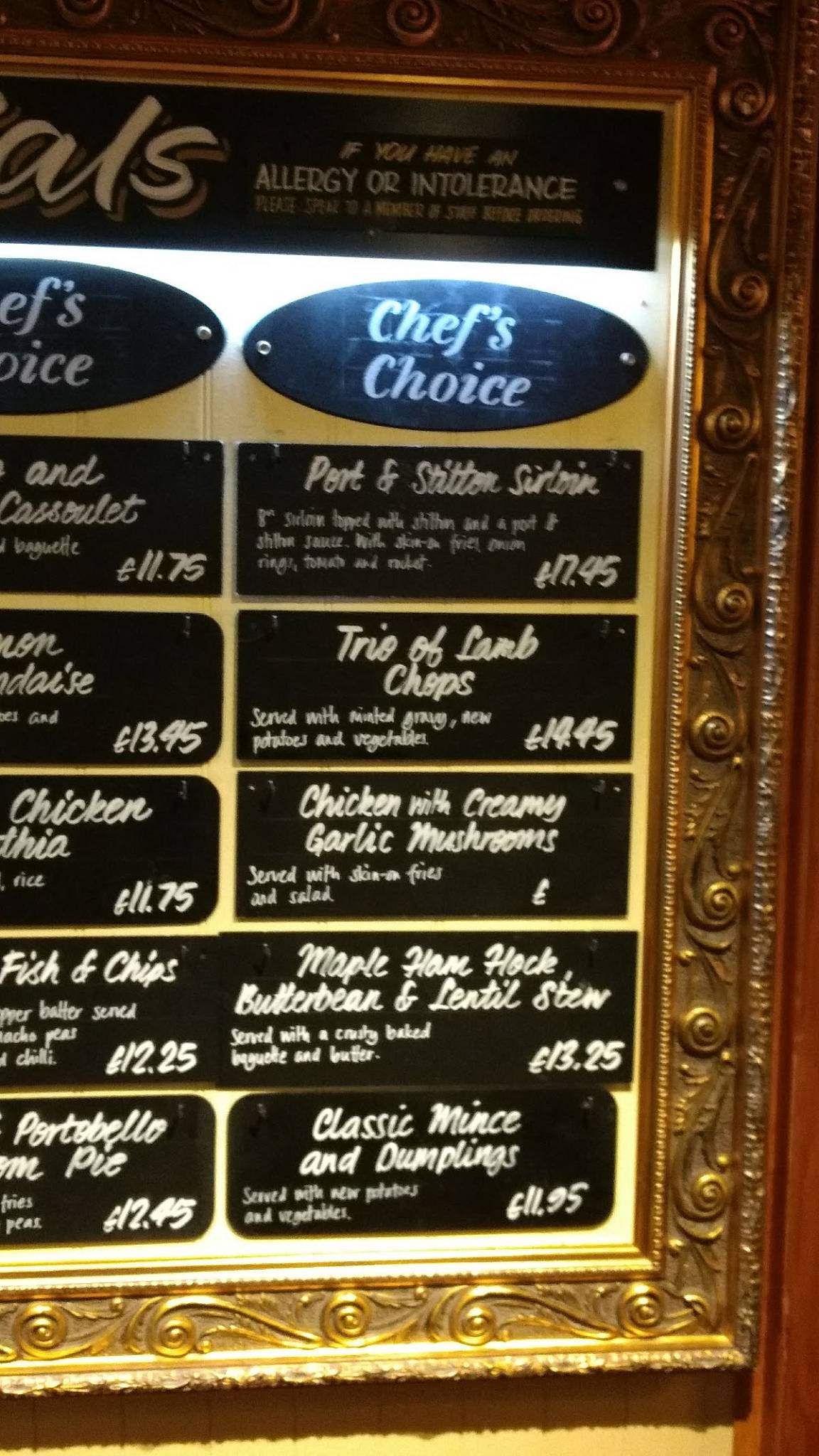 Menu at March Hare pub & bar, Bishop Auckland