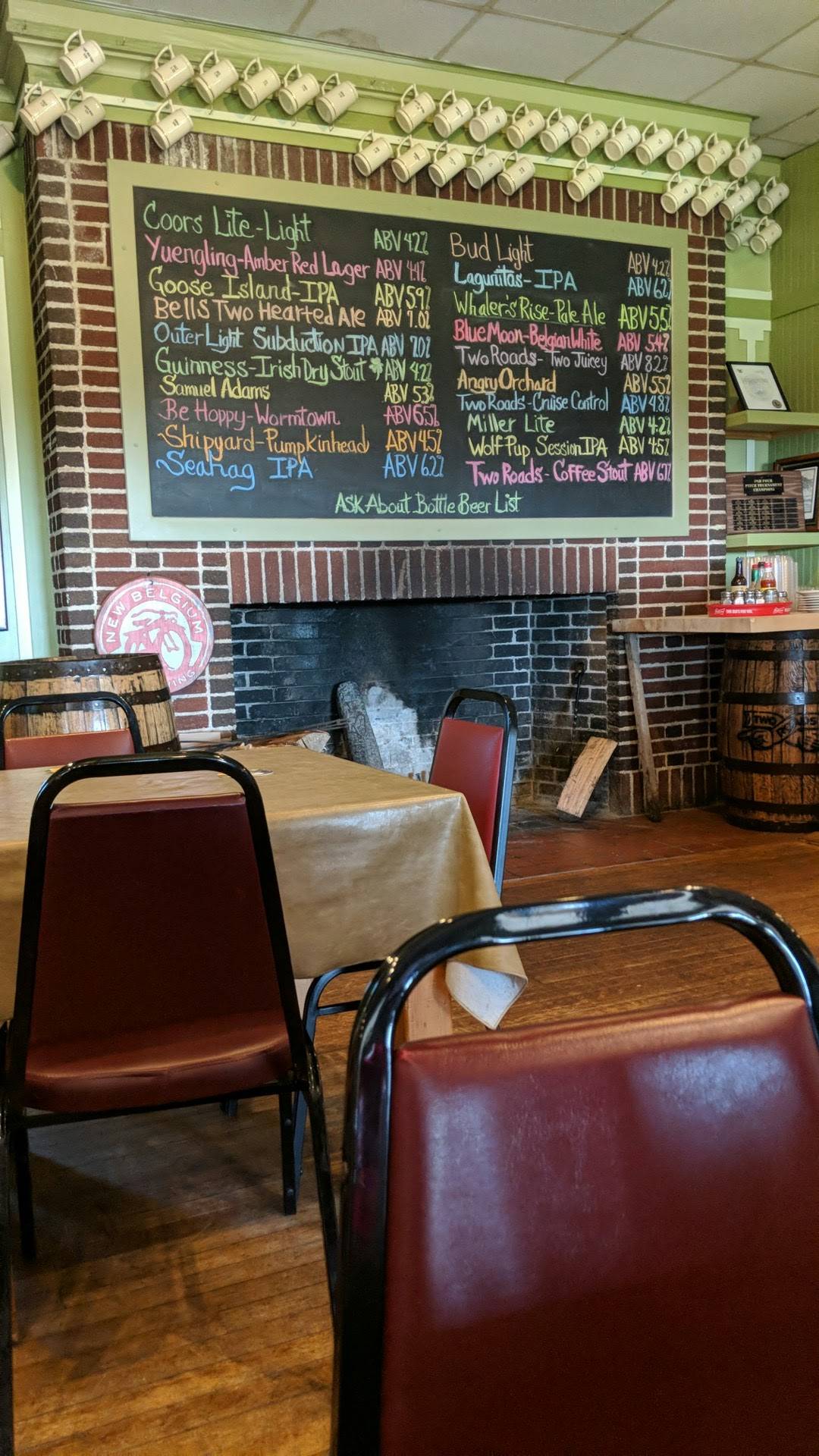 Menu at Par Four Restaurant, Groton