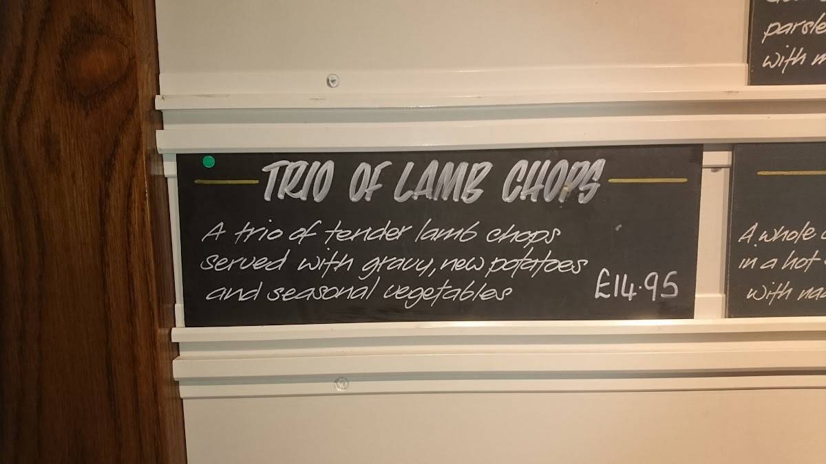 Menu at Saxon Arms Witham pub & bar, Witham