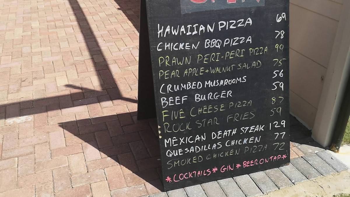 Menu at St James Restaurant, Walmer, Port Elizabeth