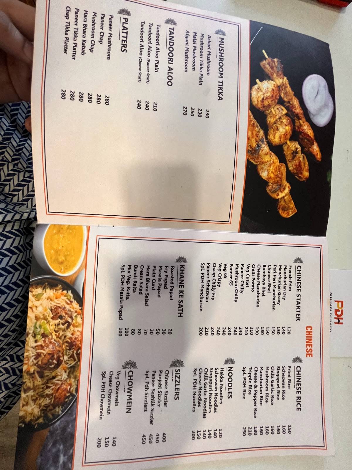 Menu at Punjabi Di Hatti - Pal, Surat, GF-18