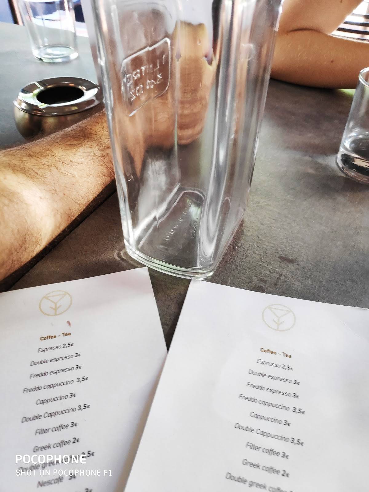 Menu at RHUBARB urban gastro bar, Chalcis