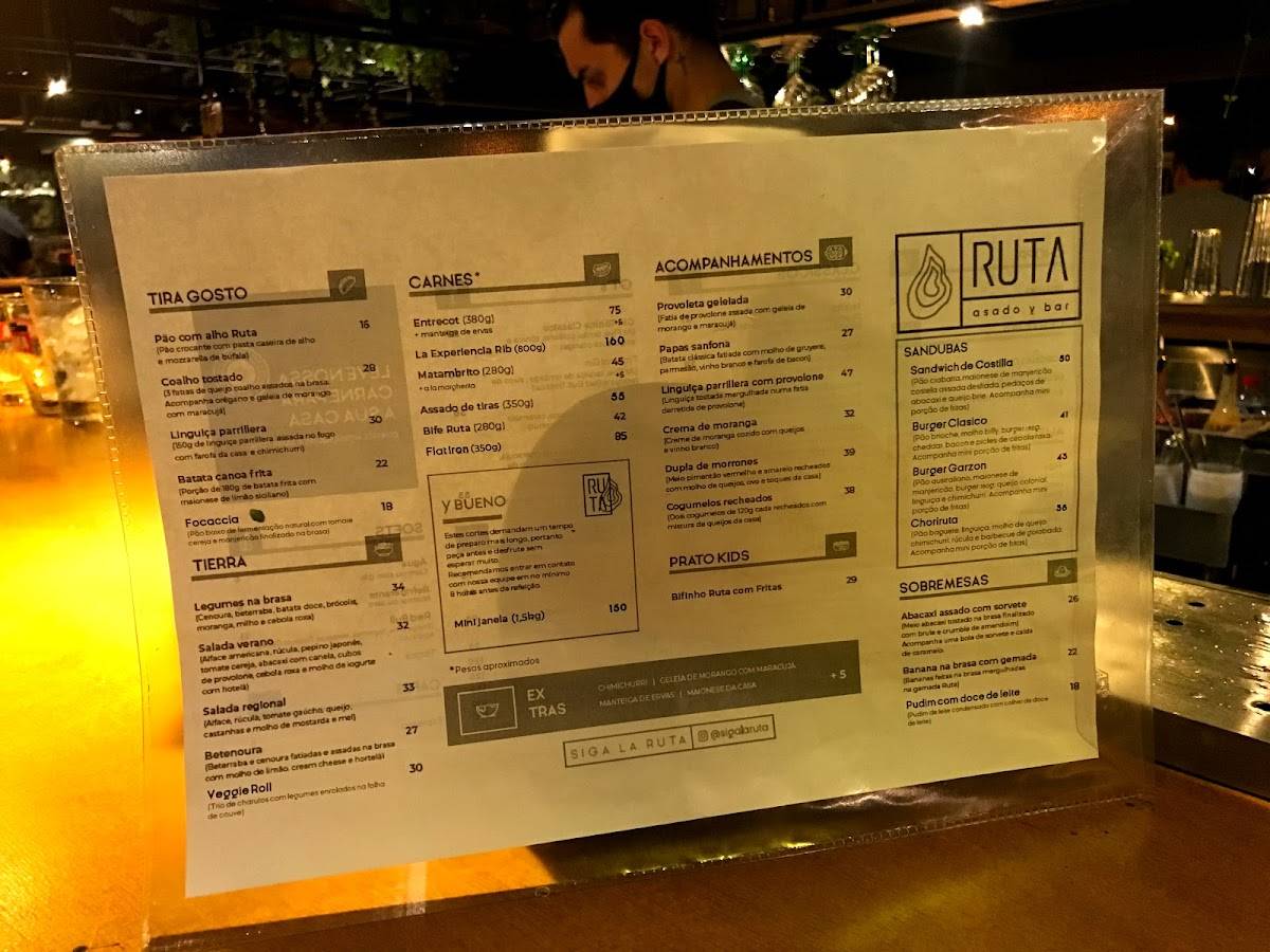 Carta de Ruta Asado y Bar, Porto Alegre, R. Silva Jardim