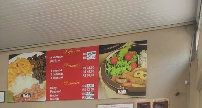 Menu em Rafa Restaurante Centro, Uberaba