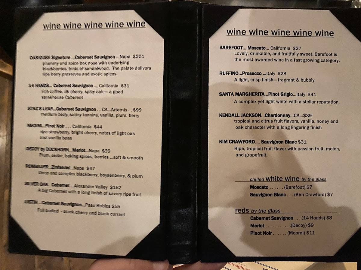 Menu at Ranch Steakhouse, Devils Lake, ND-20