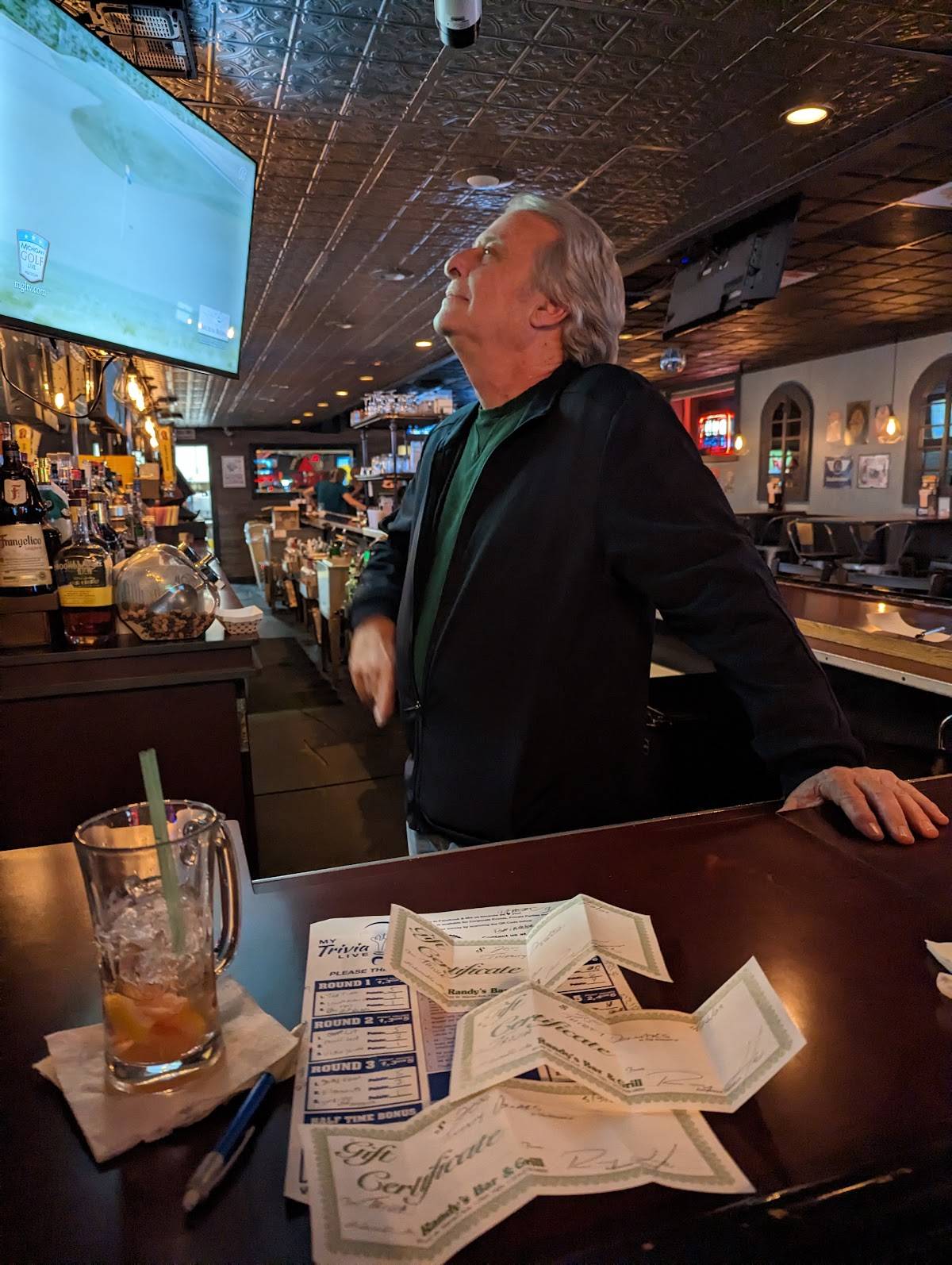 Menu at Randy's Bar & Grill, Dearborn Heights