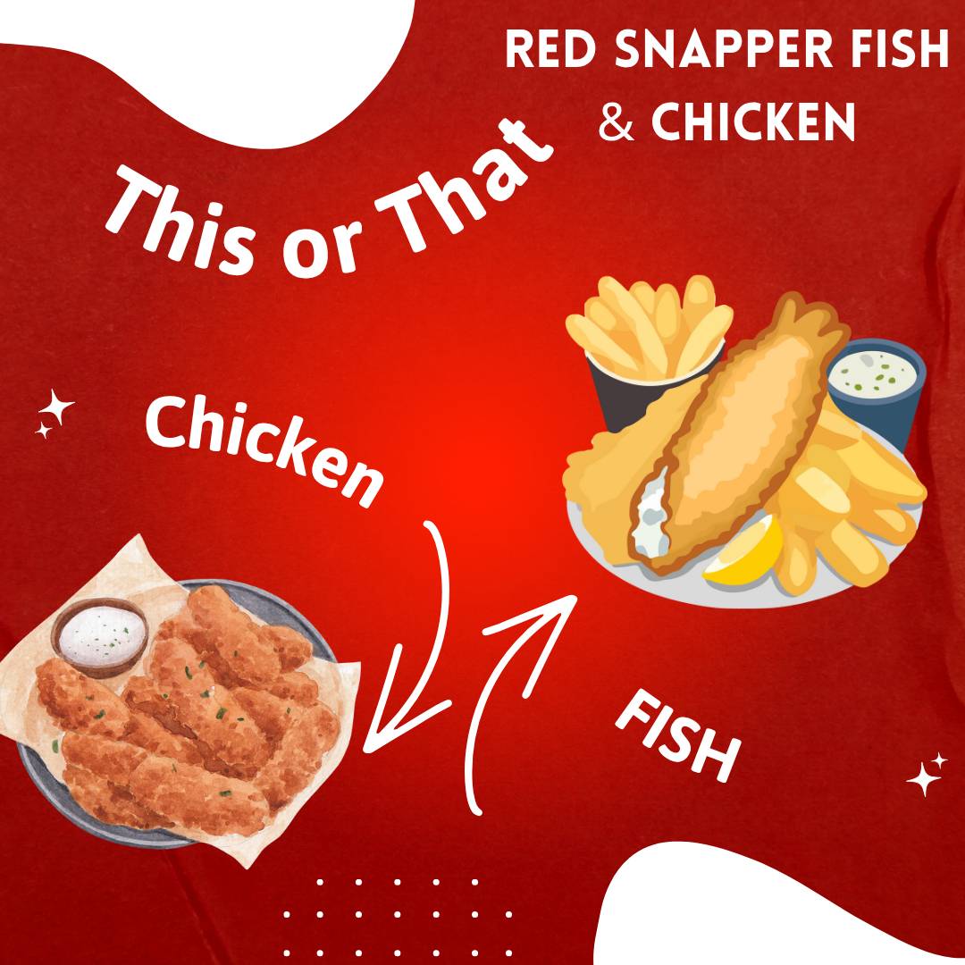 Menu at Red Snapper Fish & Chicken restaurant, Little Rock