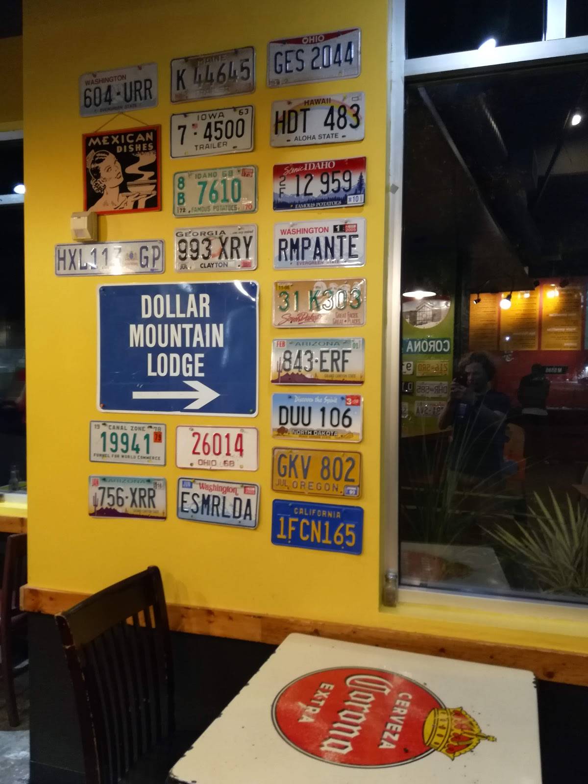 Menu at Ooba Tooba restaurant, Redmond, NE 83rd St