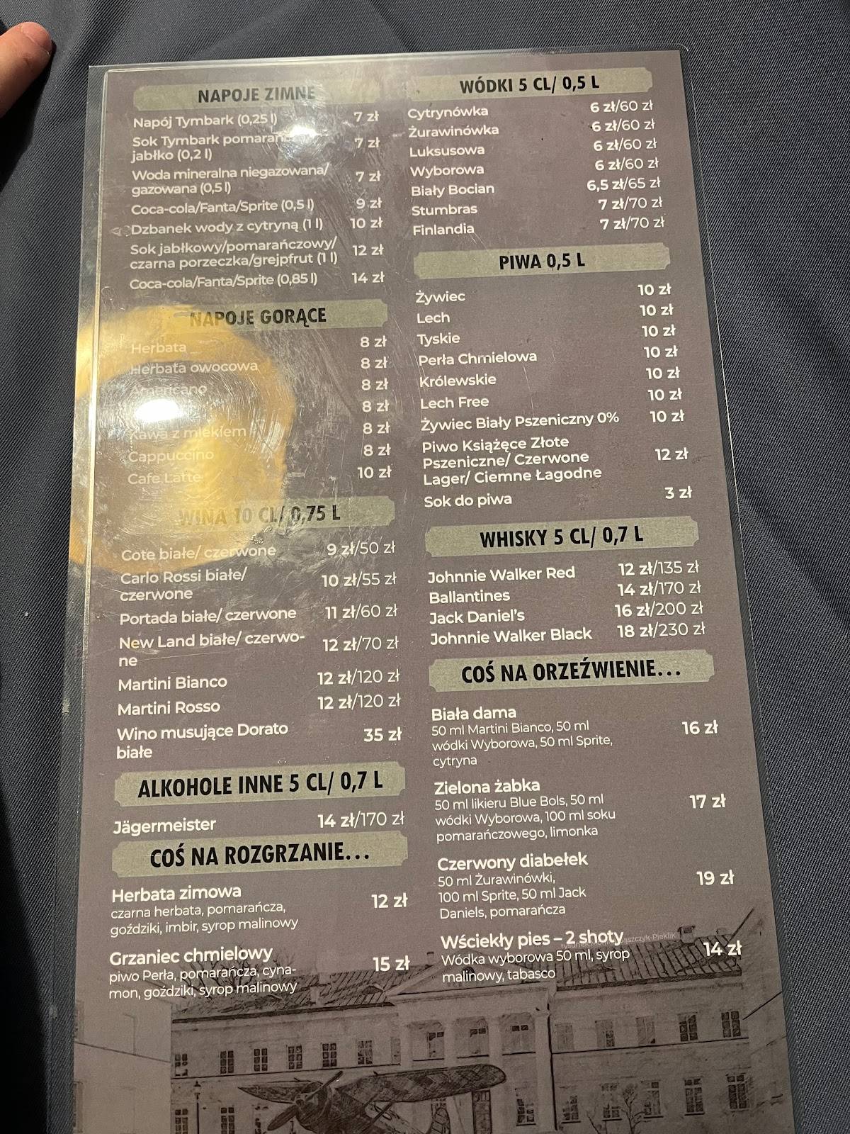 Menu at Restauracja "Piekiełko", Deblin