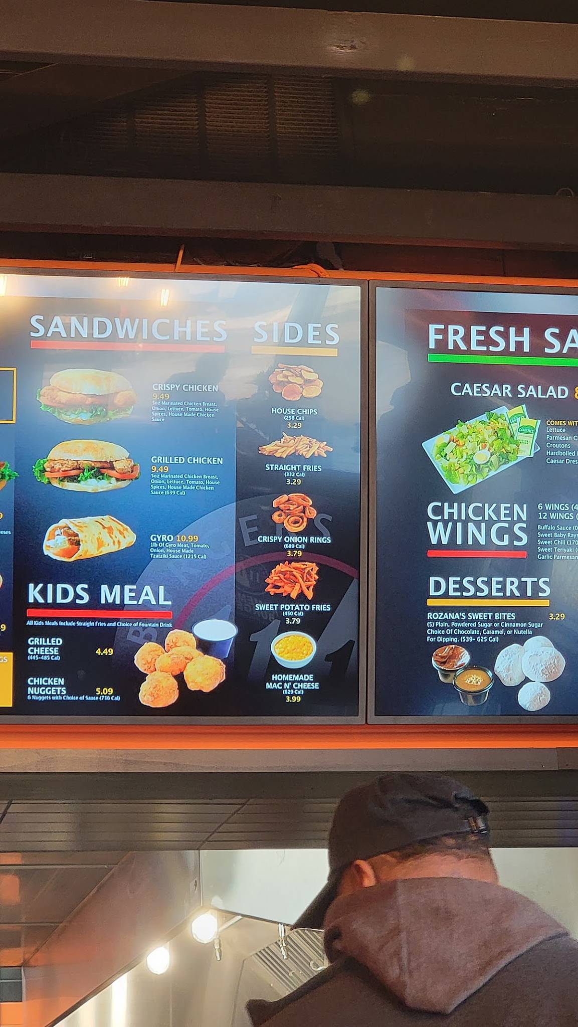 Menu at 11/11 Crispy Chicken & Burgers - Novi restaurant, Novi