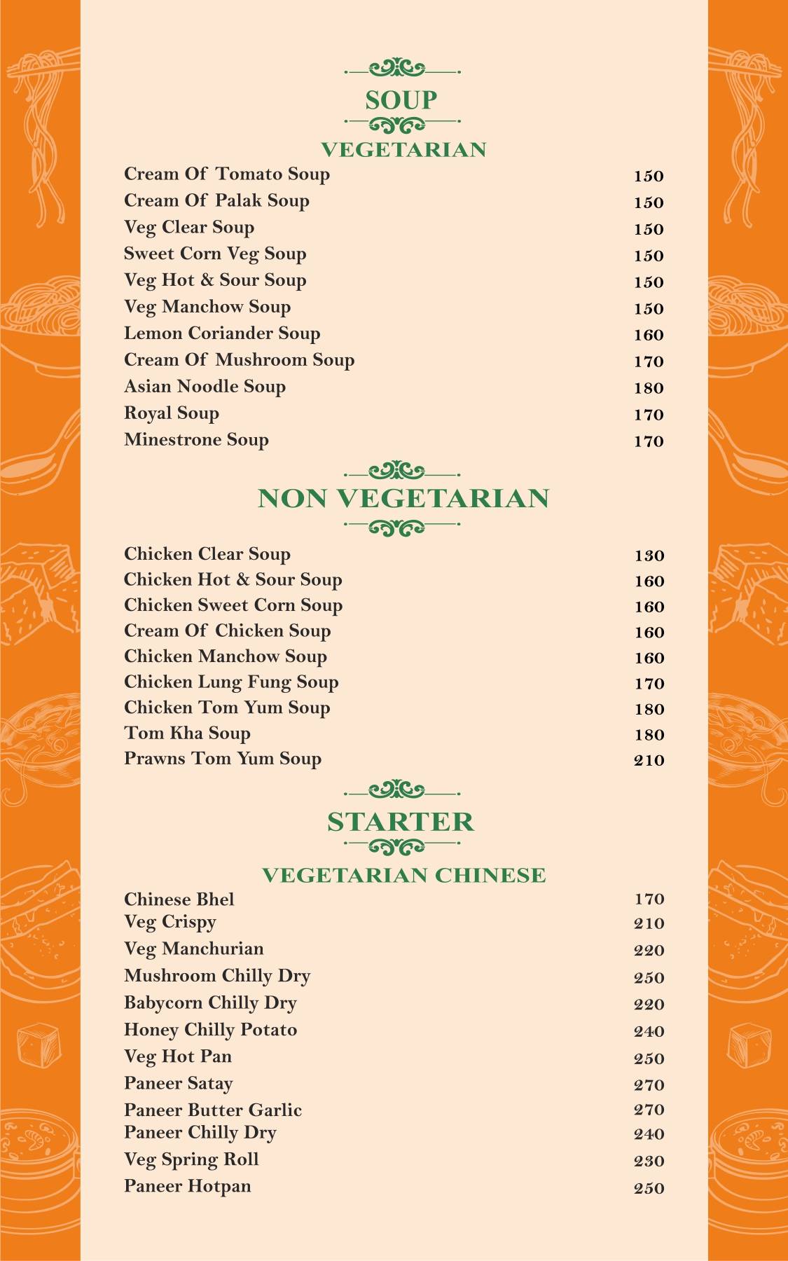Menu at Abhiruchi Gokul Restaurant, Pune, Terrace Level