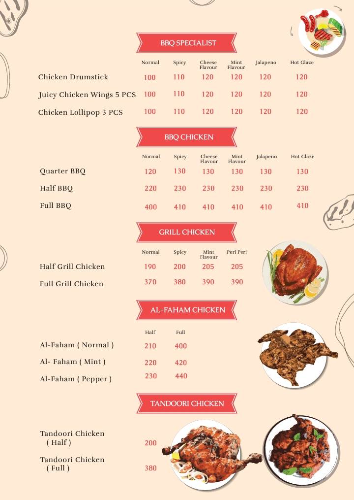 Menu at BANU FOOD COURT (BFC), Marthandam
