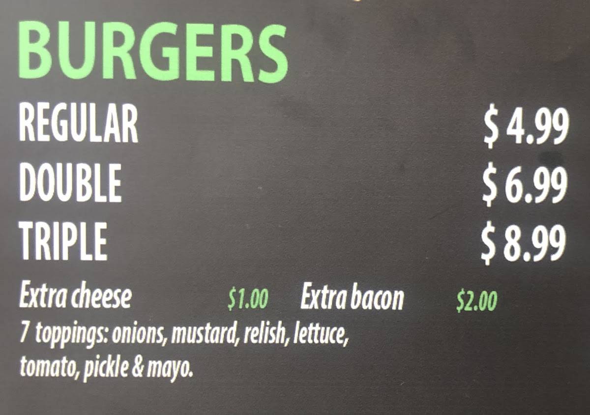 Menu at Big Bites Kingston restaurant, Kingston