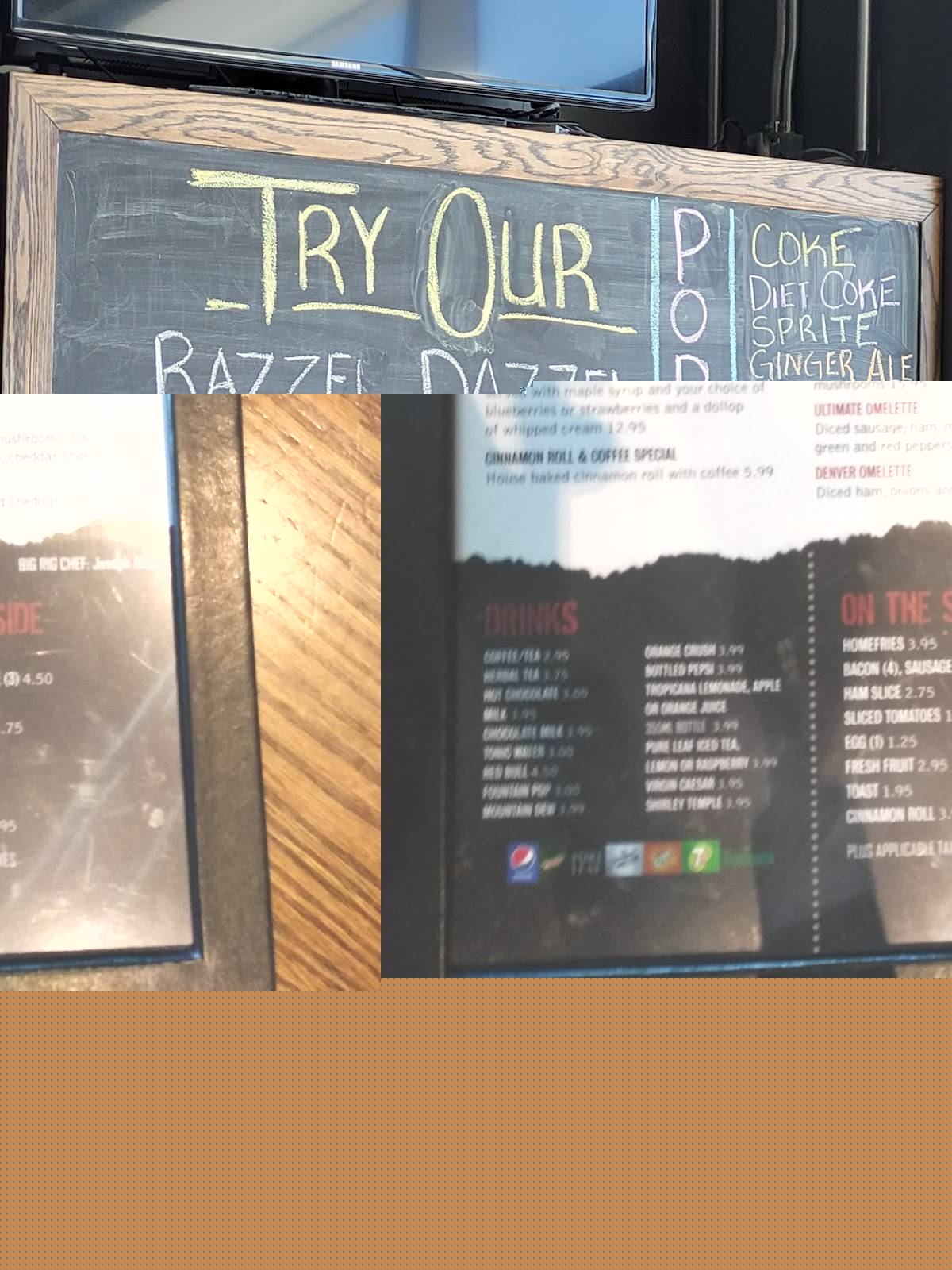 Menu at Big Rig Kitchen & Brewery - Ogilvie restaurant, Ottawa