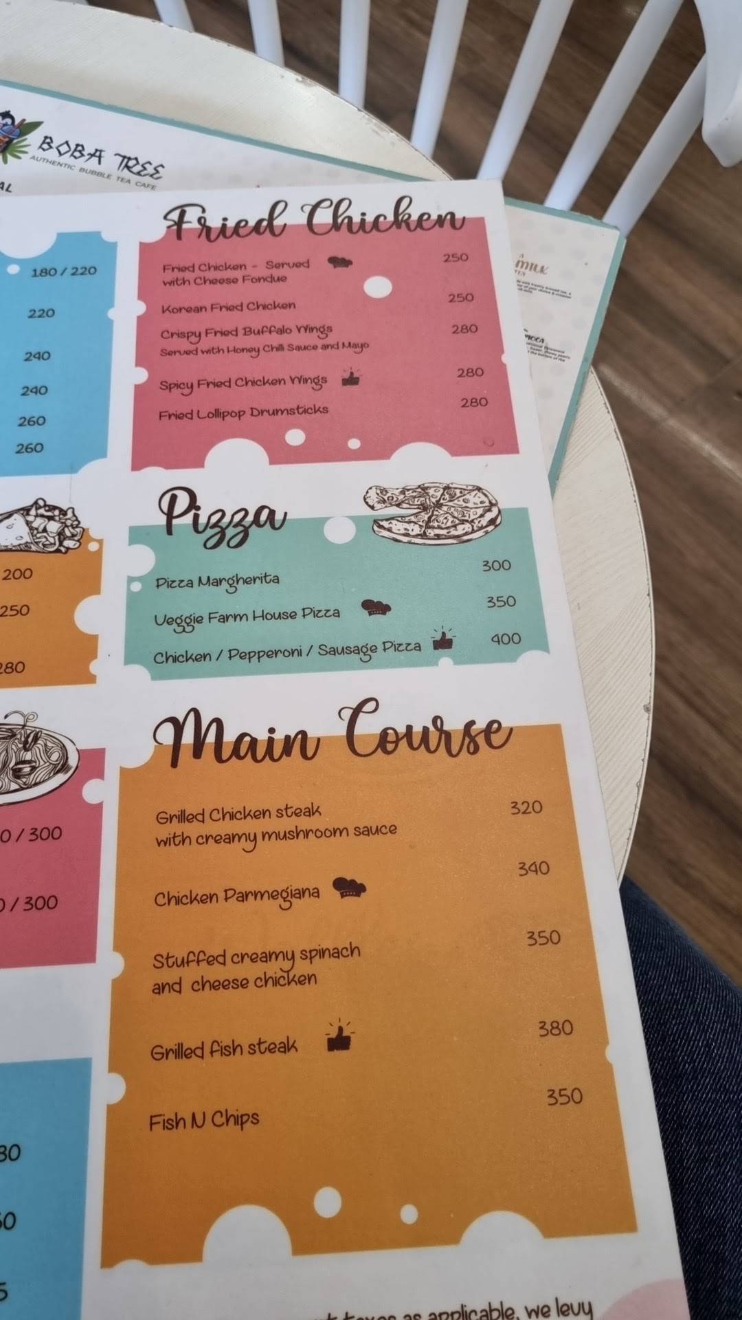 Menu at Boba Tree - Bubble tea cafe, Bengaluru, 295