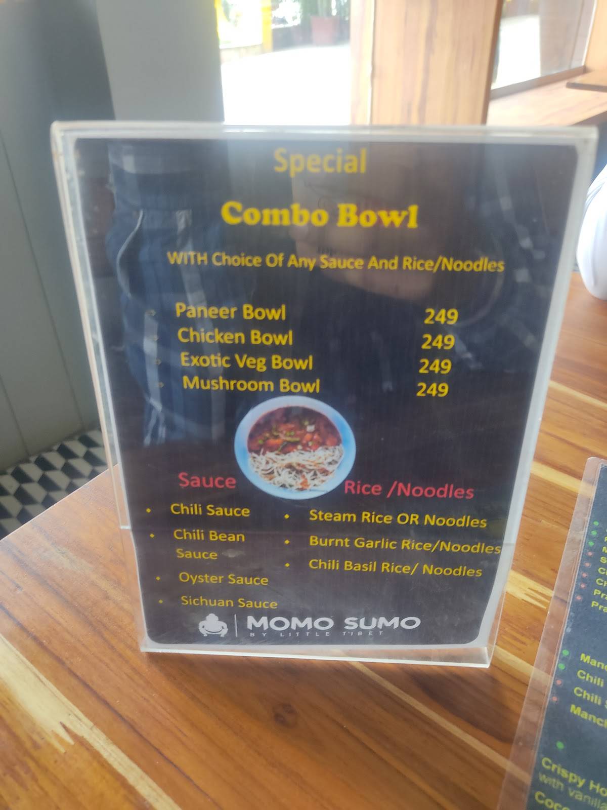 Menu at CAFE SUMO (MOMO SUMO)- Best Restaurent, Latur