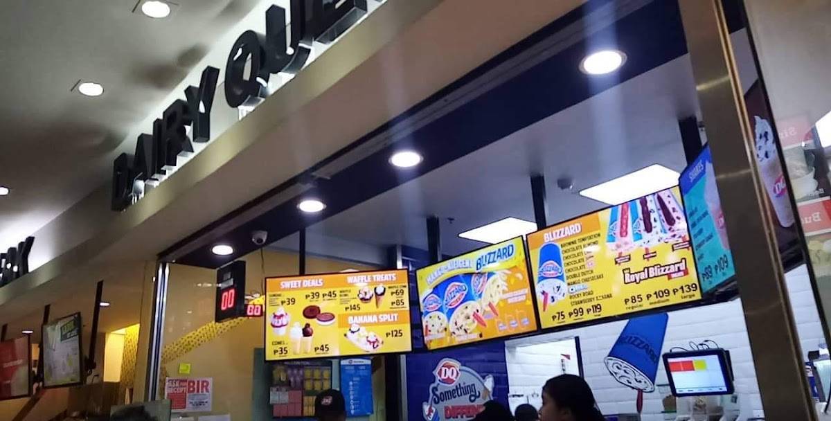 Menu at Dairy Queen Ayala Center Cebu Food Choices restaurant, Cebu City