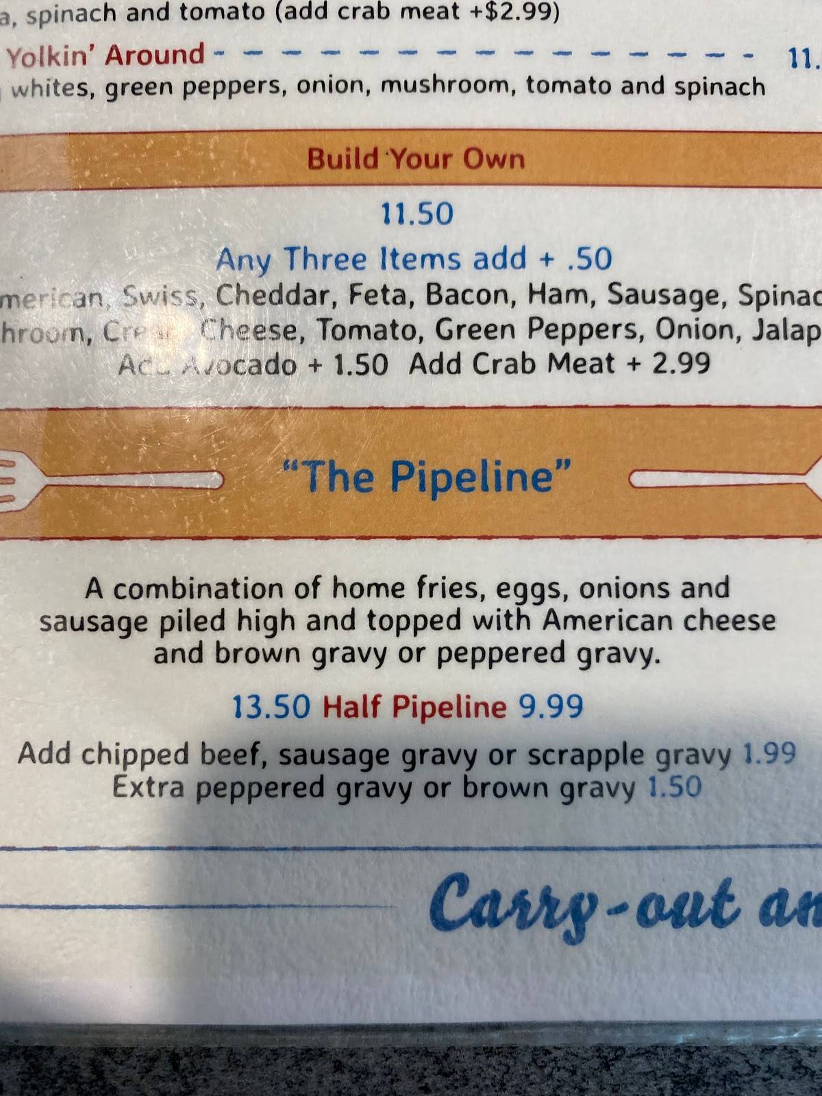 Menu at Decatur Diner restaurant, West Ocean City